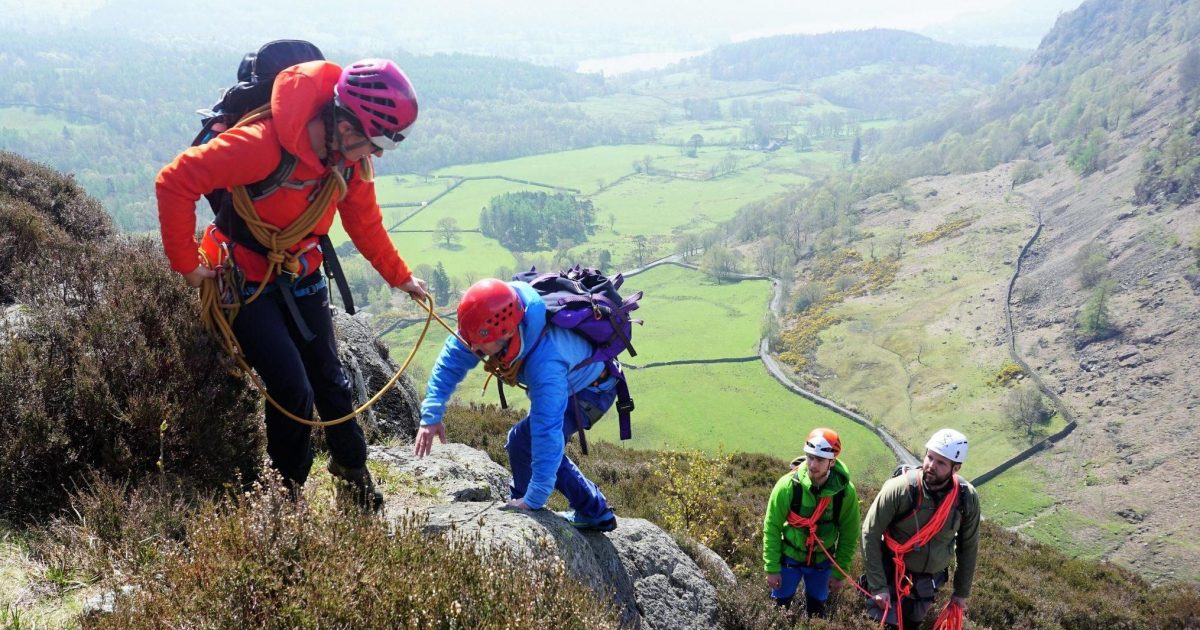 Roped Scrambling Skills & Techniques | ISM